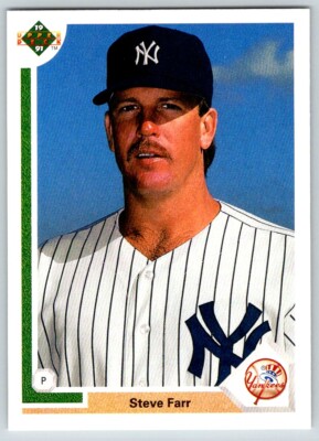 1991 UPPER DECK STEVE FARR NEW YORK YANKEES #717 | eBay