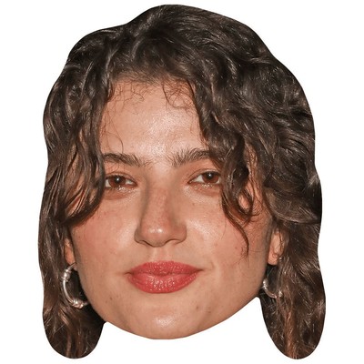 Emma Seligman (Curls) Celebrity Mask, Flat Card Face, Fancy Dress Mask ...