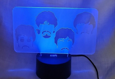 BEATLES LED COLOR CHANGING LIGHT LAMP | eBay