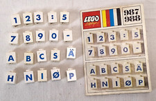 LEGO 988 Alphabet Bricks Instructions and Parts List