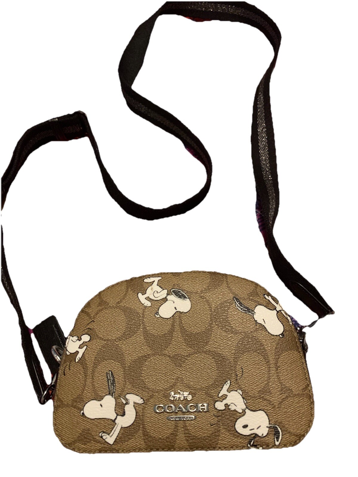 Coach X Peanuts Snoopy Mini Serena Leather Crossbody … - Gem