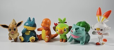 Pokemon 2019 Toy Lots Of 6 Mini Figures Wicked Cool Toys Pokemon WCT | eBay