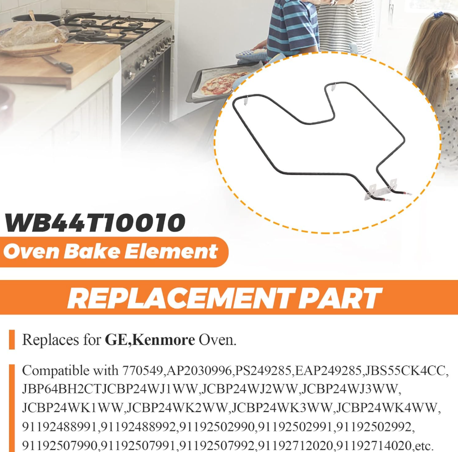 Heating Element Bake Element Replacement Ge Stove Oven Element Suitable ...