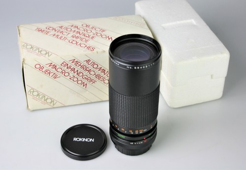 Rokinon 80-200mm f/4.5 Automatic One-Touch Macro Zoom Lens for Konica ...