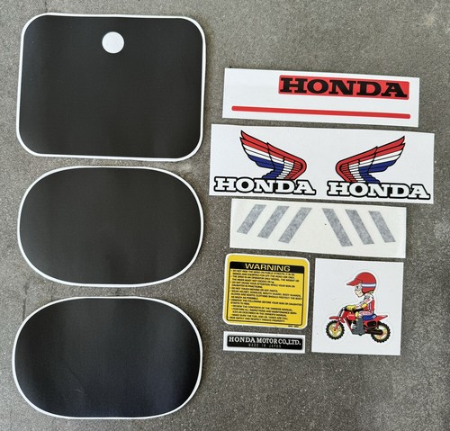 Honda QR50 1985 Reproduction Decal Set / Sticker Kit Including ...