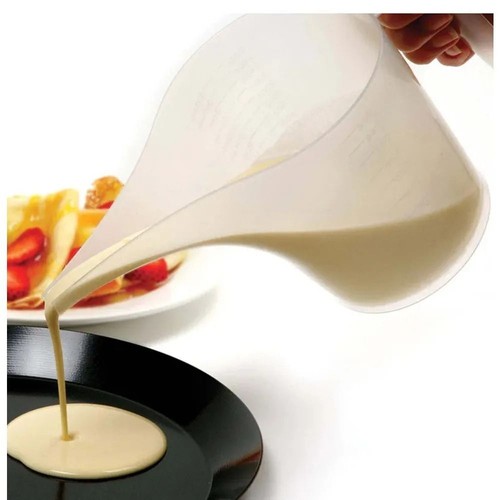 1000ML Measuring Cups Long Spout Funnel Pitcher Jug Tip Mouth Cups | eBay