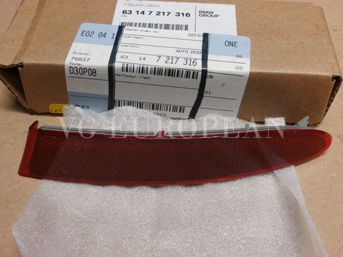 2011-2014 BMW F25 X3 Rear Bumper Right Reflector Red | 63147217316 ...