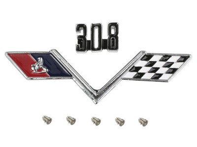 Holden HT HG Emblem / Badge - 308 - +Flags +Clips V8 Monaro GTS Sedan ...