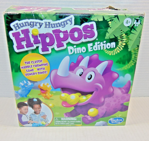 Hasbro Gaming Hungry Hungry Hippos Dino Edition Board Game 630509994380 ...