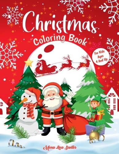 Mona Liza Santos Christmas Coloring Book (Paperback) (US IMPORT ...
