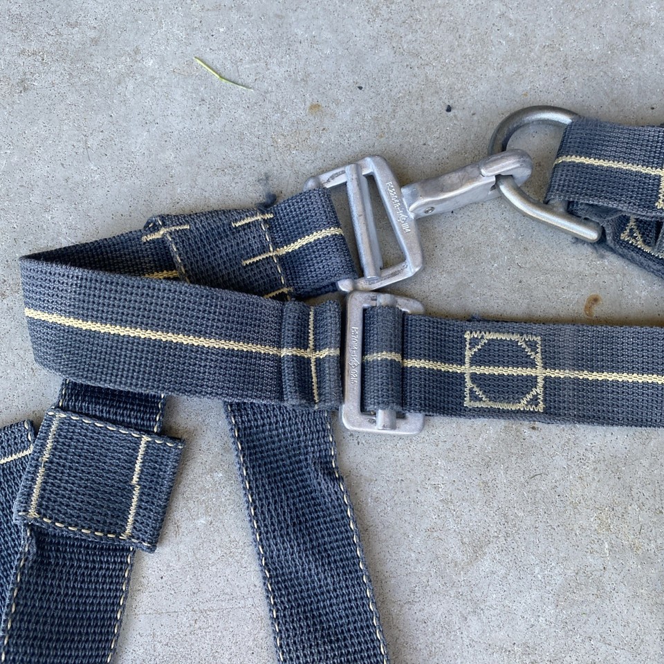 Firefighter Rescue Harness Honeywell Class 2 Escape Turnout Size 32 ...
