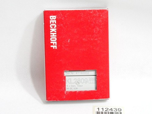 Beckhoff KL2809 Analogue Input Terminal/New Original Packaging | eBay
