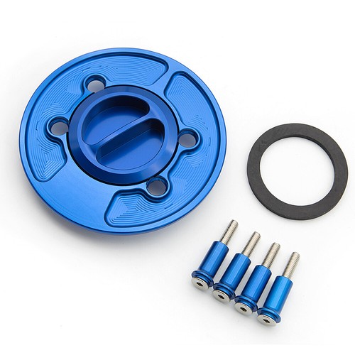 CNC Blue Fuel Tank Cover Gas Cap For BMW K1600GT K1600GTL 10-12 R1200GS ...