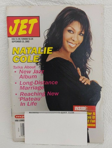 Jet Magazine Sep 23 2002 Natalie Cole | eBay