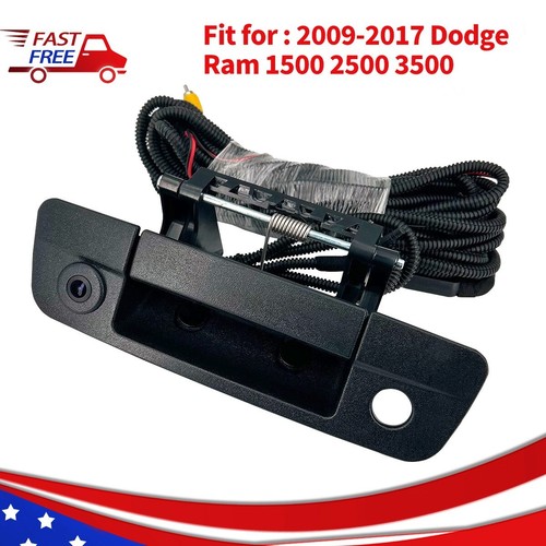 Tailgate Handle rear view Backup Reverse Camera For 2009-17 Dodge Ram ...