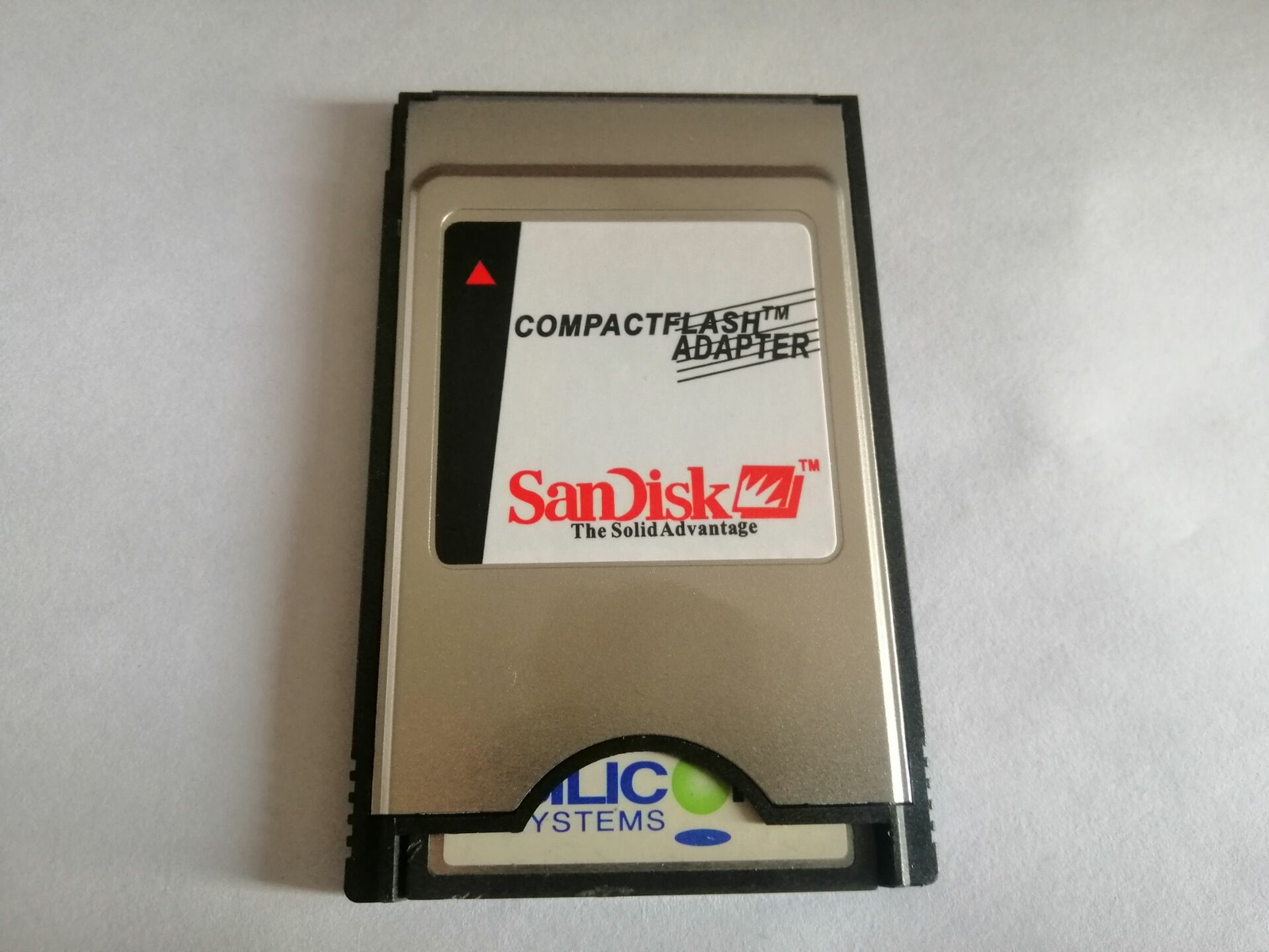 SiliconDrive 64MB CF with Compact Flash Card adapter PC PCMCIA Card | eBay