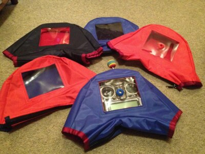 Transmitter Cover RC Radio Cover Water Proof, Wind Proof & Fleece Lined ...