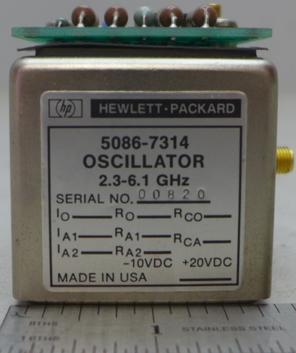 Agilent / HP 5086-7314 2.3 to 6.1 GHz Oscillator #2 | eBay