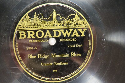 Cramer Brothers - BROADWAY 8061 - Blue Ridge Mountain Blues & Behind ...