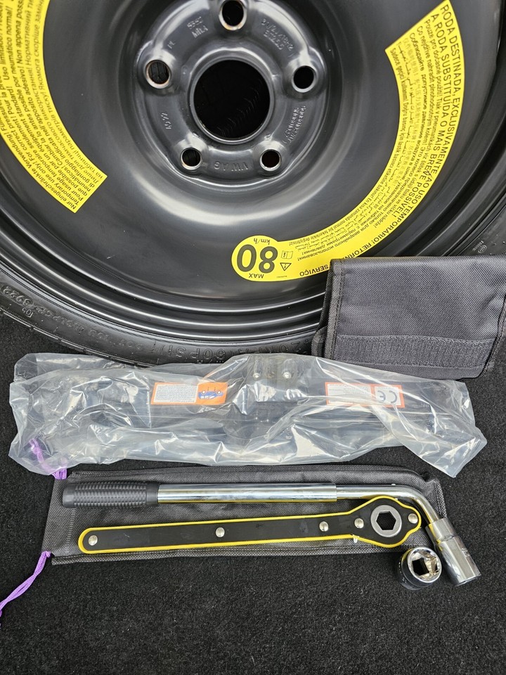 18" SKODA OCTAVIA 2020-ONWARDS GENUINE SPACE SAVER WHEEL SPARE + NEW ...