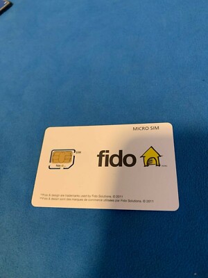 Fido micro sim card | eBay