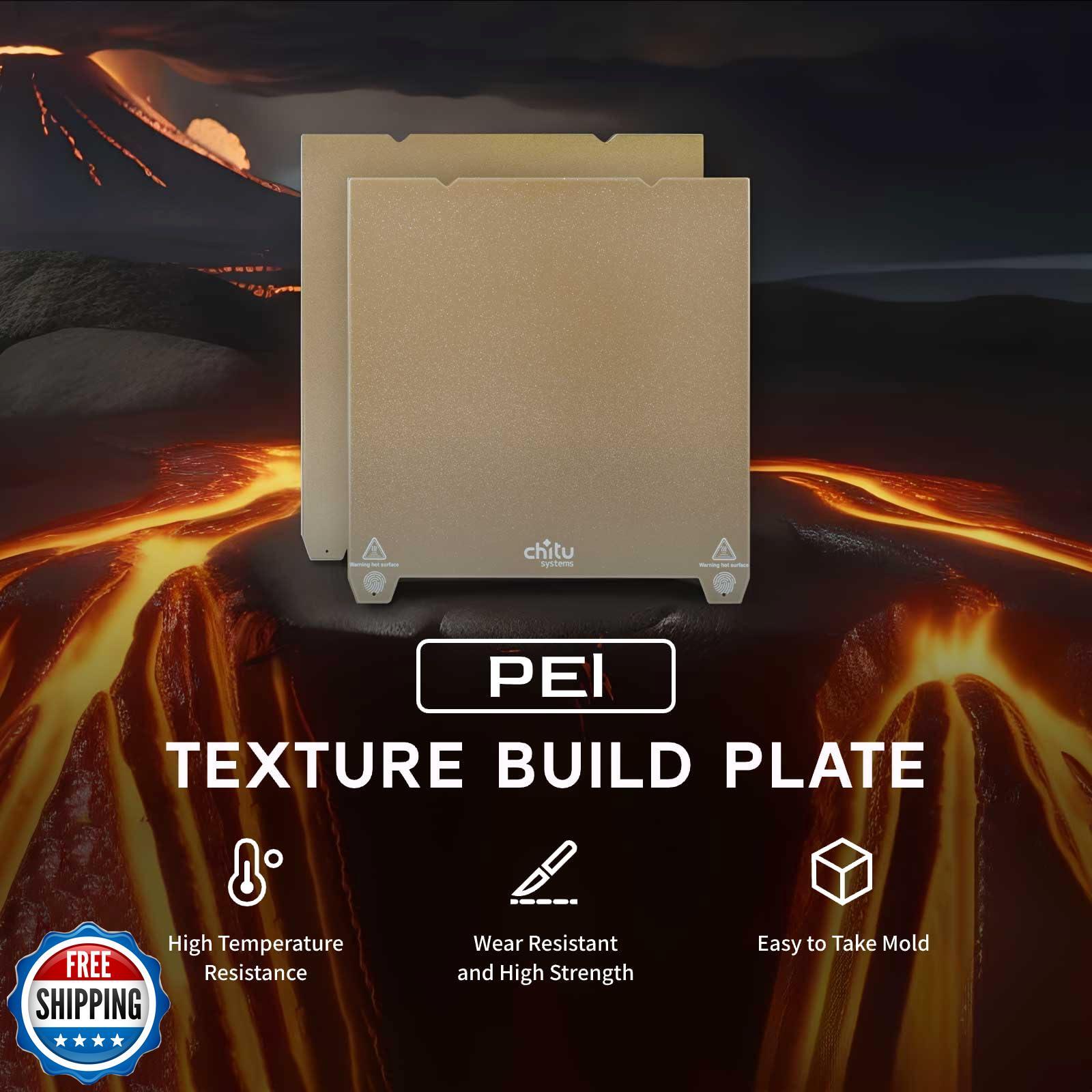 Double Sided Texture PEI Build Plate for Bambu Lab A1 Mini 3D Printer ...