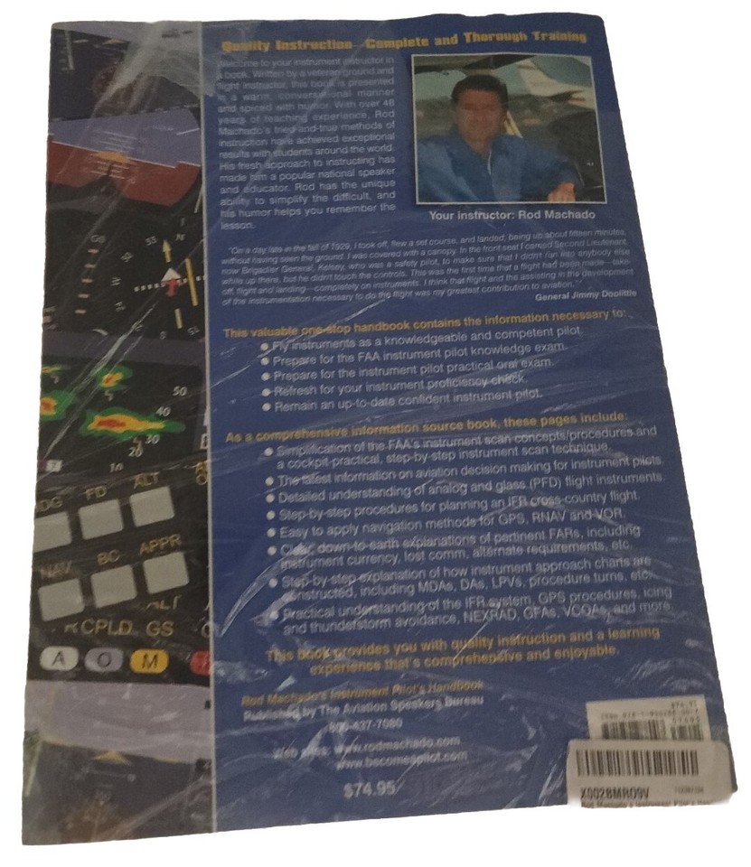 Rod Machado Instrument Pilots Handbook 2nd Ed | eBay