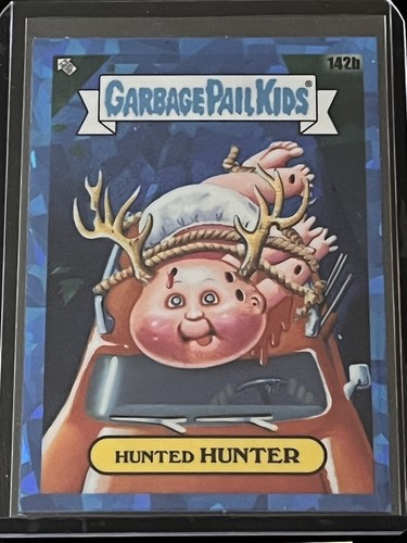 2021 Topps Garbage Pail Kids GPK Chrome SAPPHIRE Hunted Hunter 142b | eBay