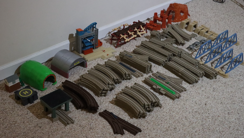 100+ Lot of Thomas & Friends TrackMaster Tracks - Bridges, Tunnels ...