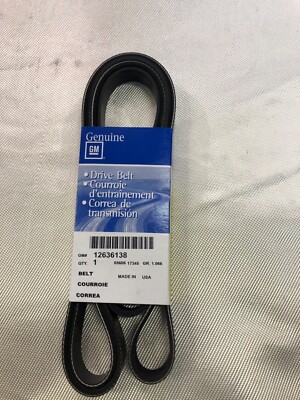 2001-2007 Silverado GMC Sierra Belt 12636138 | Genuine OEM