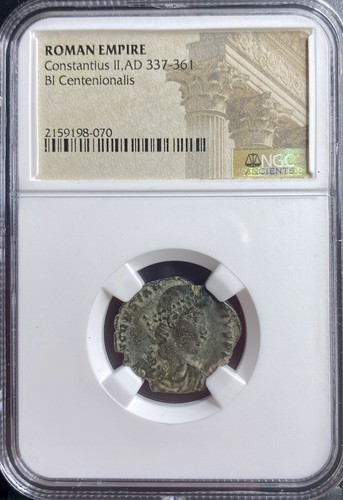 Ancient Roman Coin Emperor Constantius II 337–361 AD NGC Certified ...