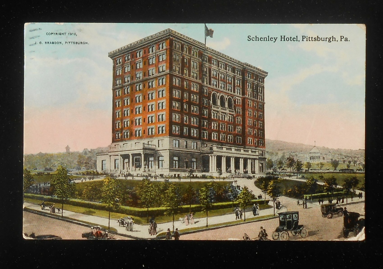 1910 Schenley Hotel Edgar Wine Steward Bar Hotel Caswell Baltimore ...