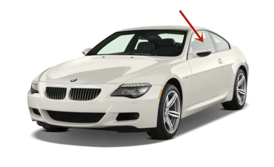 Fits 06-10 BMW 650 M6 04-05 BMW 645 Driver Left Side Front Door Window ...