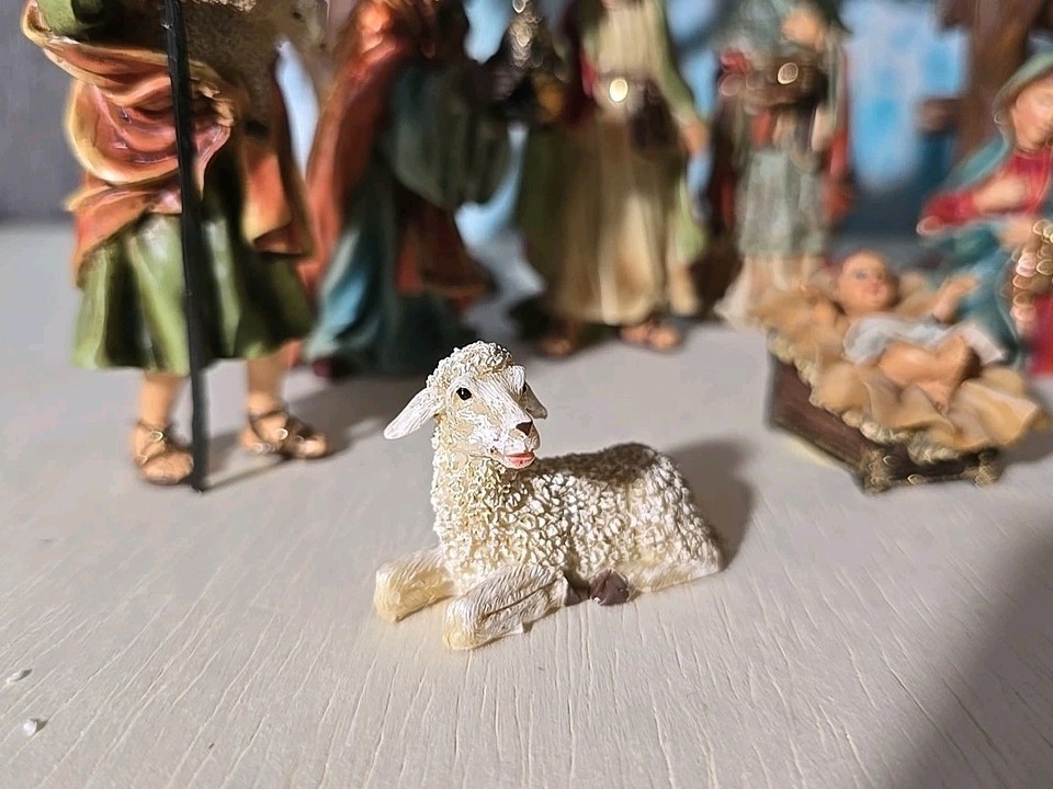 Ultra Rare! Department 56 Holy Night Nativity Set 2002 11 Pc Christmas ...