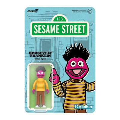 Sesame Street Roosevelt Franklin Super7 Reaction Action Figure | eBay