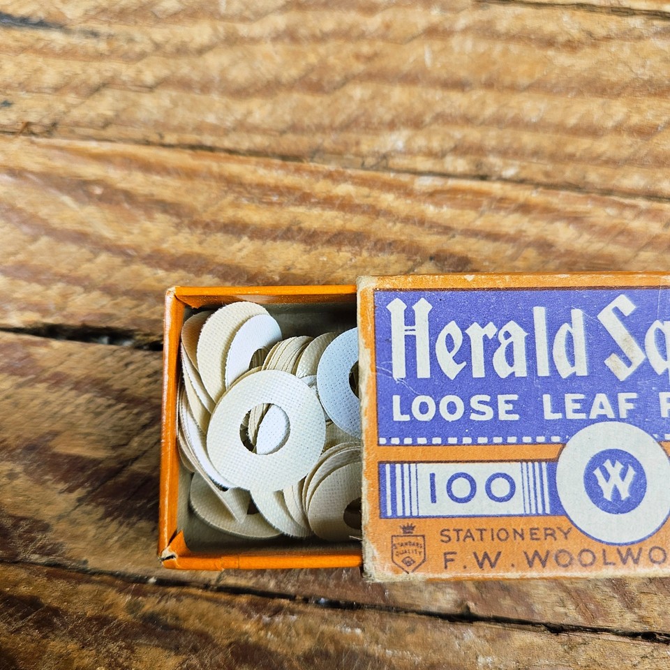 Lot of Vintage Gummed Labels Index Tabs Washers Dennison ACE Herald ...