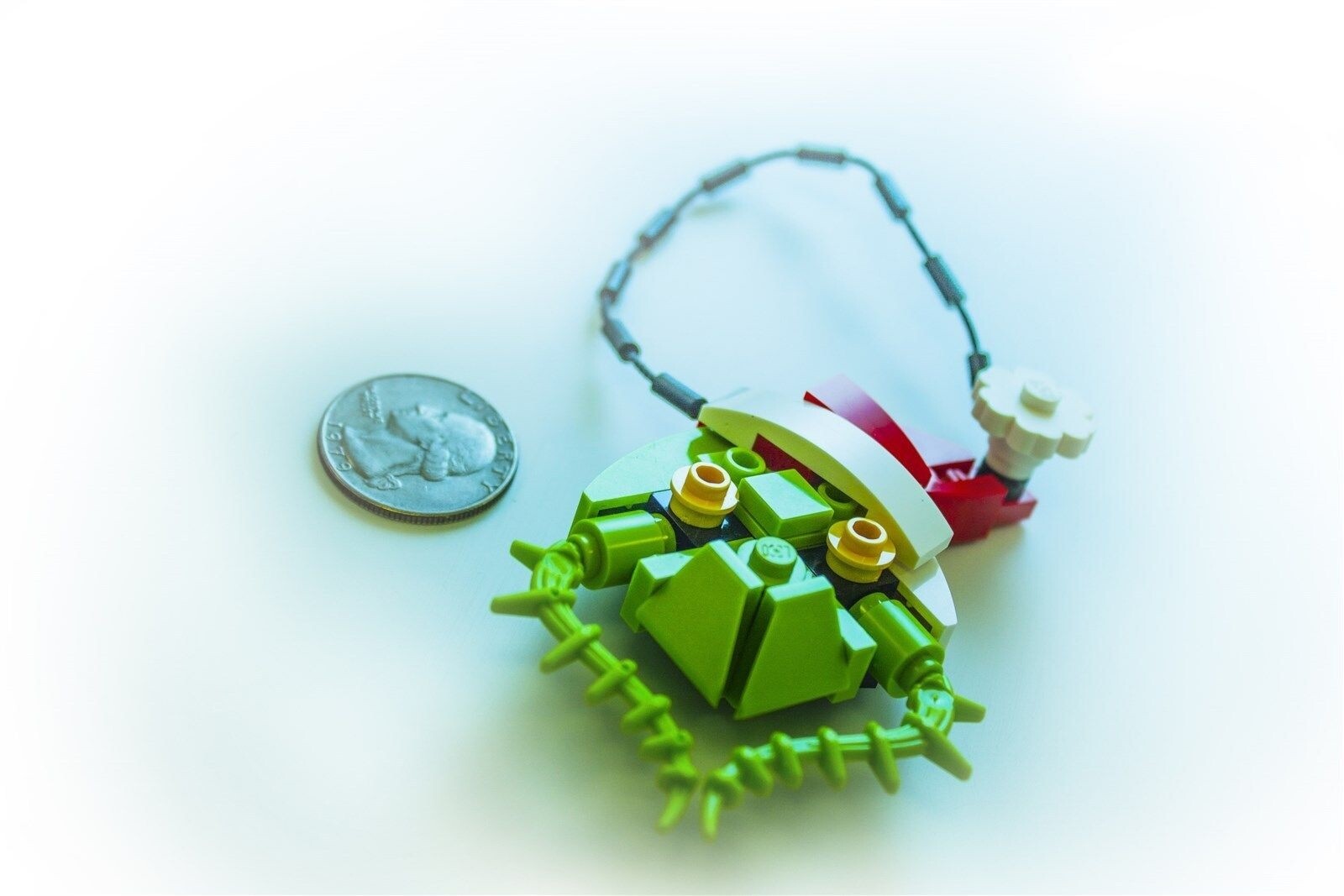 LEGO Custom Christmas Tree Ornament The Grinch Holiday Build Your Own ...