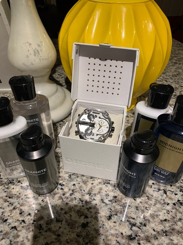 Diesel DZ7401 Mr Daddy 2.0 Chronograph Mens Watch - White for sale ...