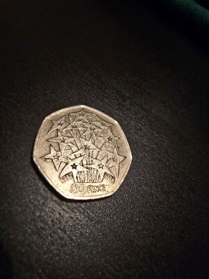 1998 European Union EU Stars 50p Fifty Pence UK Coin Hunt Rare | eBay UK