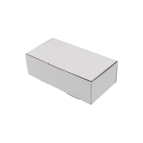 200x Mailing Box 220 x 110 x 95mm White Diecut Carton for Auspost Small ...