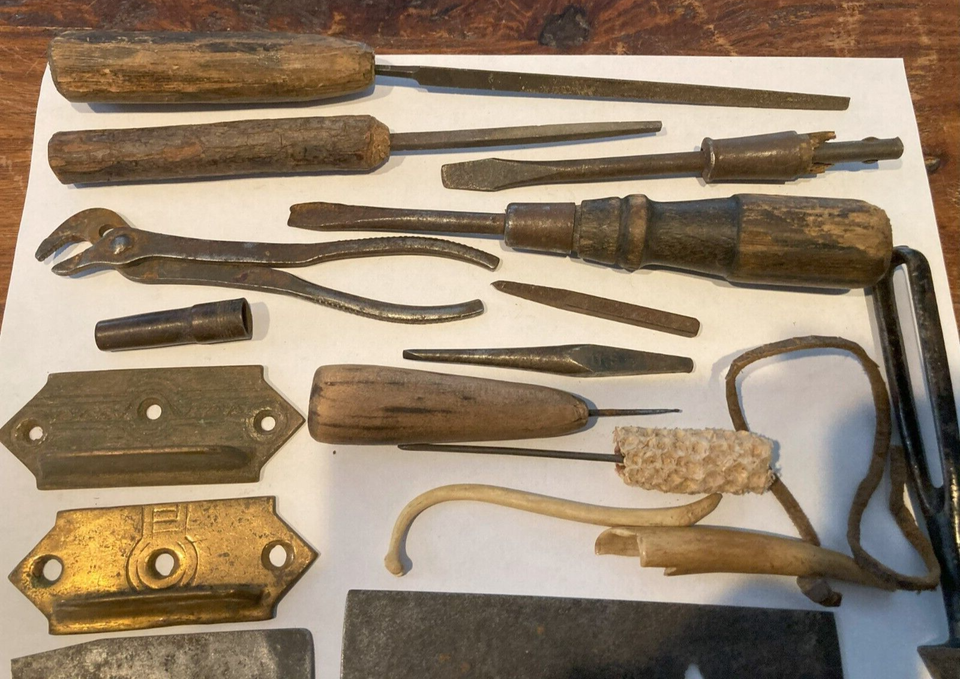 Vintage 1920's Tool Box / Drawer Junk Lot 2 | eBay