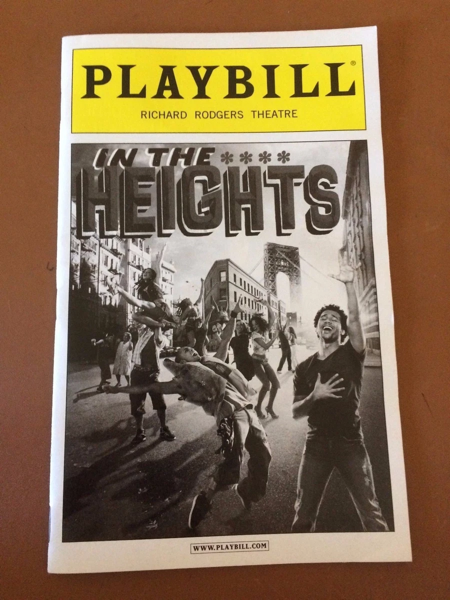 Playbill Inside Pages