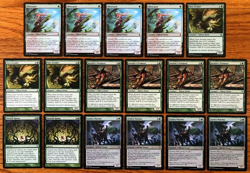 MTG Custom 60-Card Deck - Mono-Green ELDRAZI - Monster Alien Beats | eBay