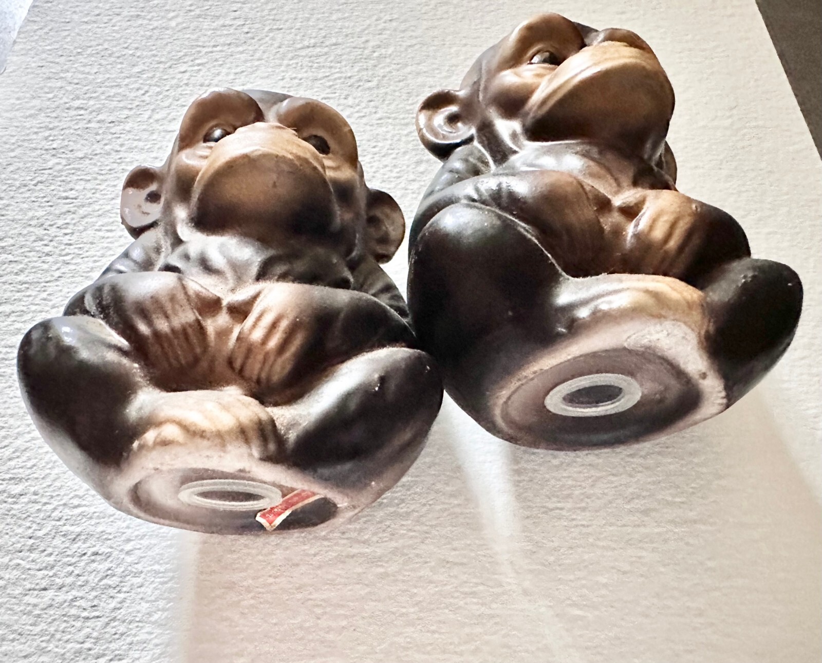 Vintage Two Monkeys Salt/Pepper Shakers, Made in Japan | eBay