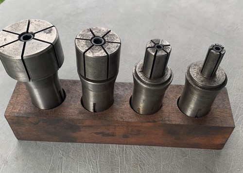 4 Pc Expanding Mandrel Arbor 5C Collet Set. Lathe Machinist Tool | eBay