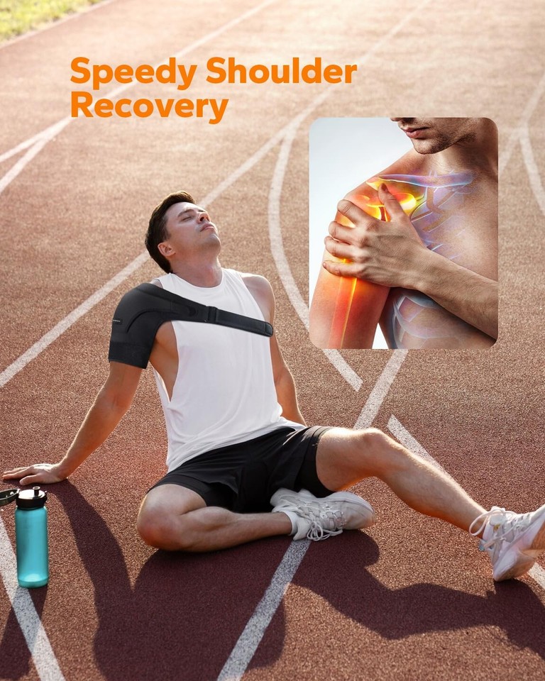 Komoko Shoulder Brace, Rotator Cuff Support Brace and Arm Sling for Pain Reli... | eBay