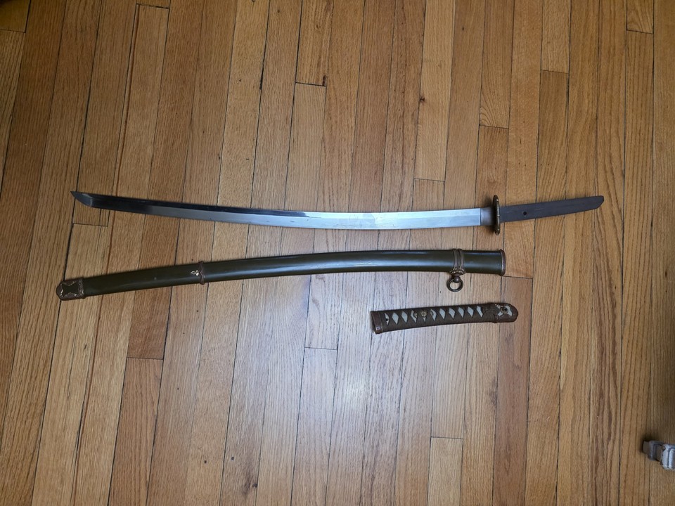 WWII Imperial Japan Shin Gunto Samurai Sword Katana | eBay