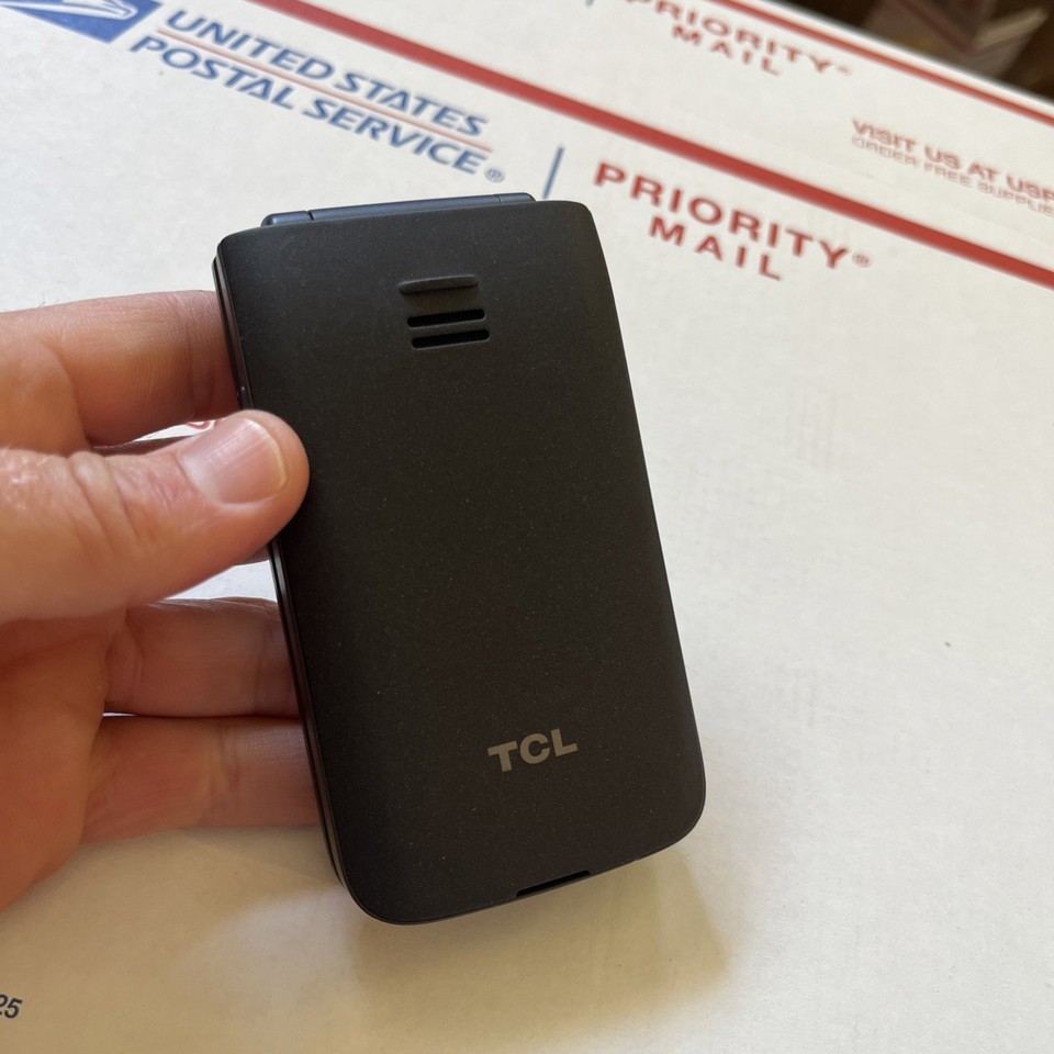 TCL Flip3 T435S VERIZON ONLY Big Buttons Simple Great Seniors Phone ...