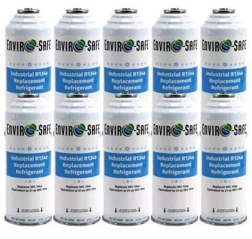 R 134a Refrigerant Replacement Cans Coldest Refrigerant for Auto 10 ...