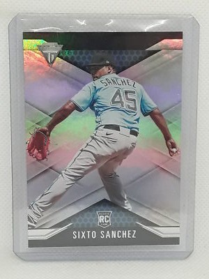 Sixto Sanchez 2021 Chronicles Titanium - #12 RC - Miami Marlins | eBay